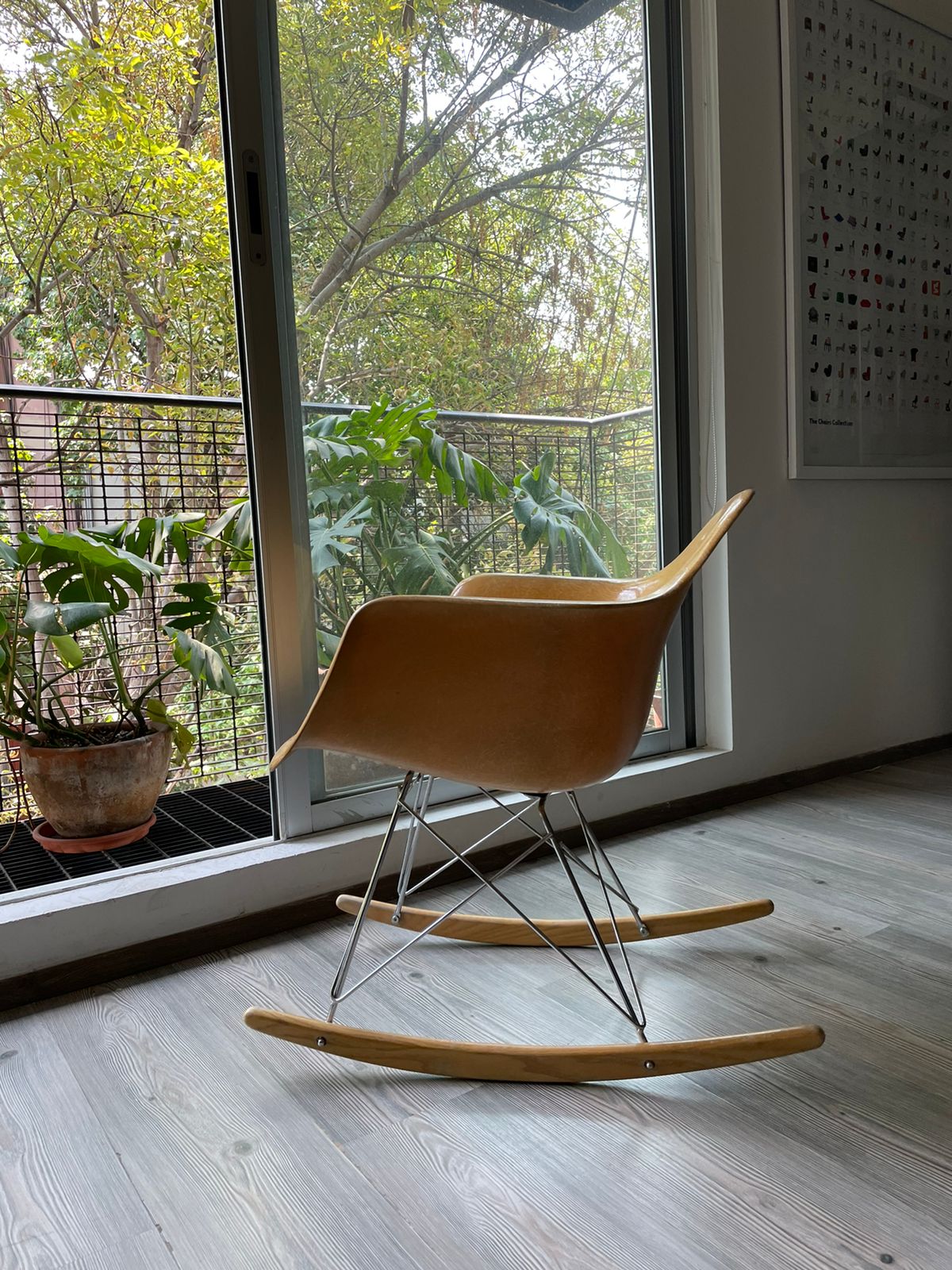 Eames RAR Rocking Armchair Rod - Charles y Ray Eames – estudiosillas